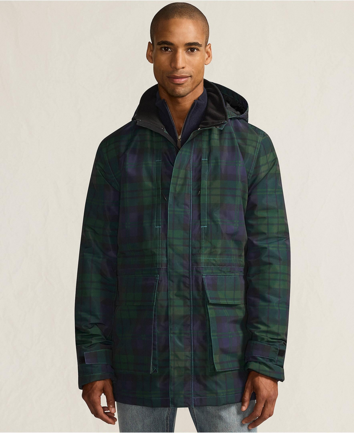 Click here for Lands End Mens Print Squall Waterproof Insulated P... prices