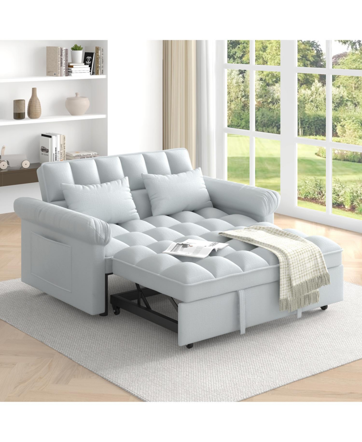 Click here for Streamdale Furniture Loveseats Sofa Bed with Pull-... prices