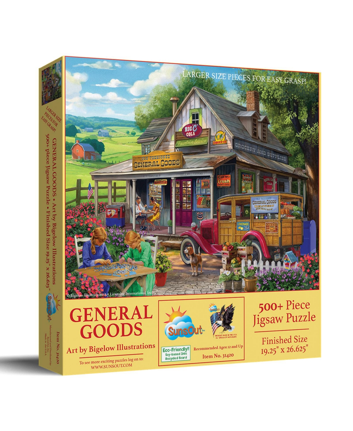 Click here for SunsOut General Goods 500 piece Jigsaw Puzzle for... prices