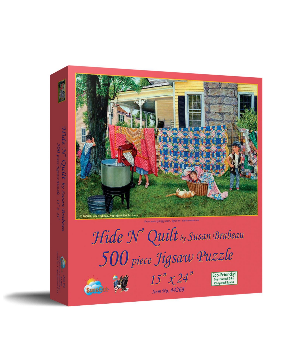 Click here for Hide N Quilt 550 piece Jigsaw Puzzle for Adults prices