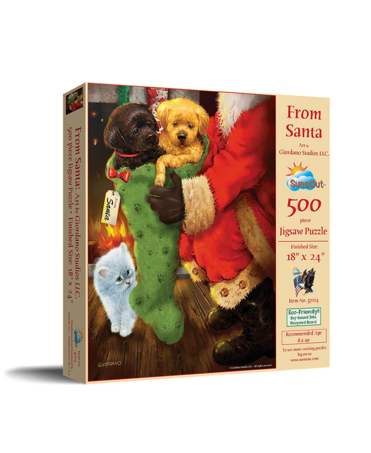 Click here for SunsOut From Santa 500 piece Jigsaw Puzzle for Adu... prices