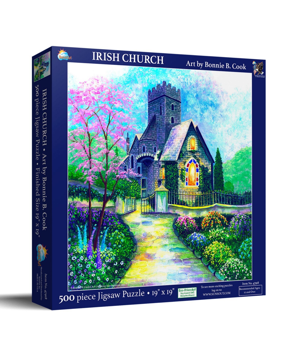 Click here for SunsOut Irish Church 500 piece Jigsaw Puzzle for A... prices