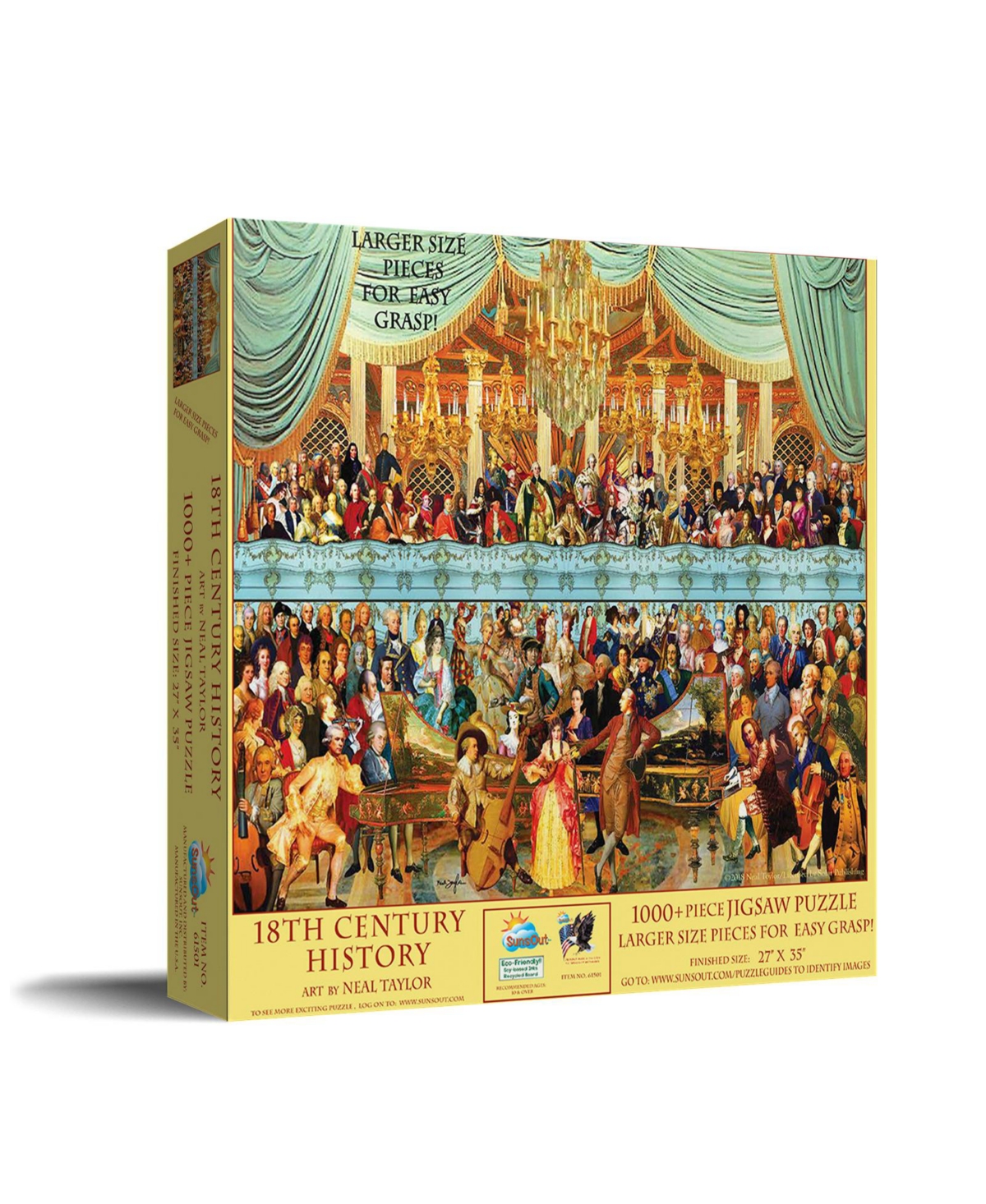 Click here for SunsOut 18th Century History 1000 piece Jigsaw Puz... prices