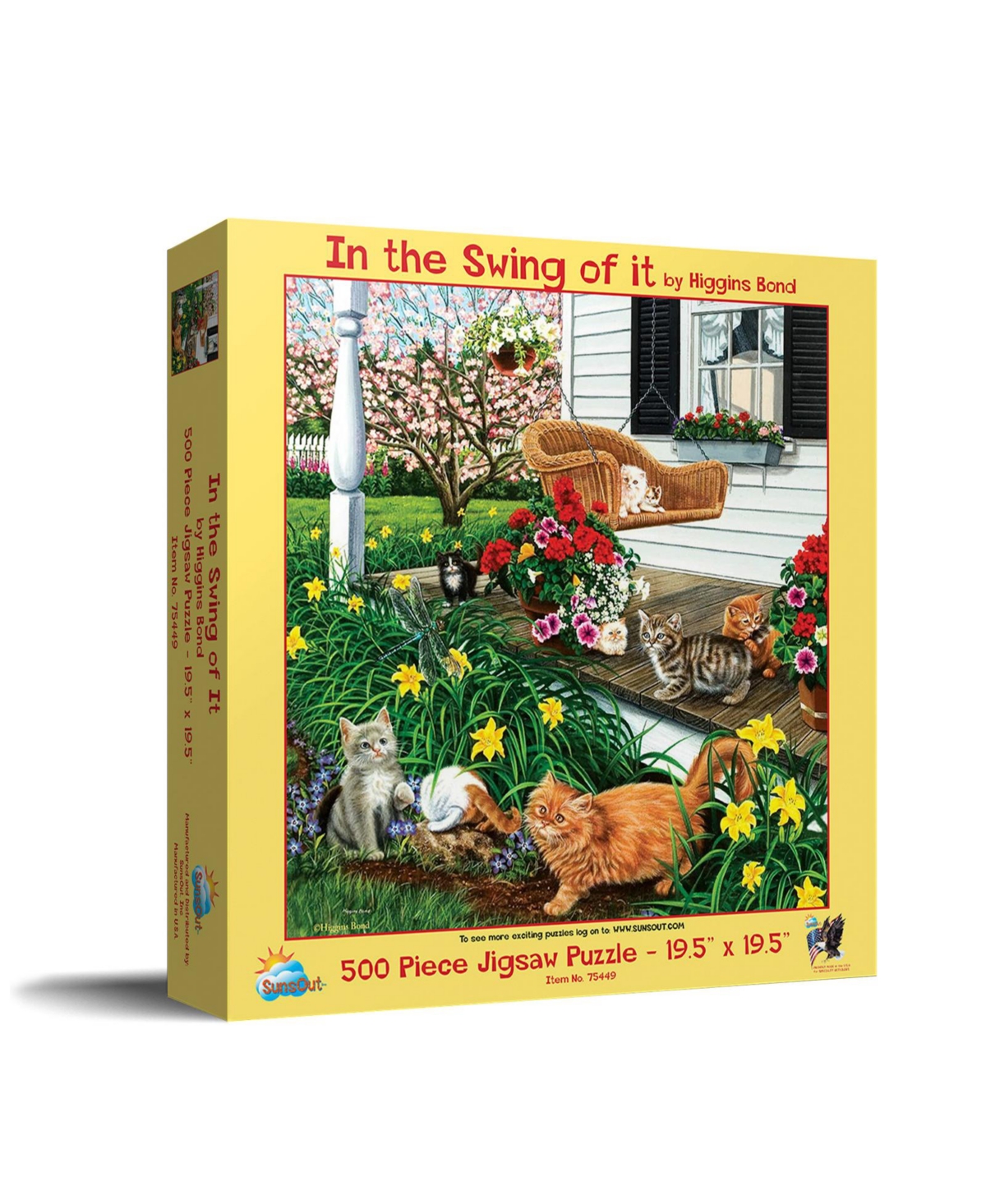 Click here for SunsOut In the Swing of It 500 piece Jigsaw Puzzle... prices
