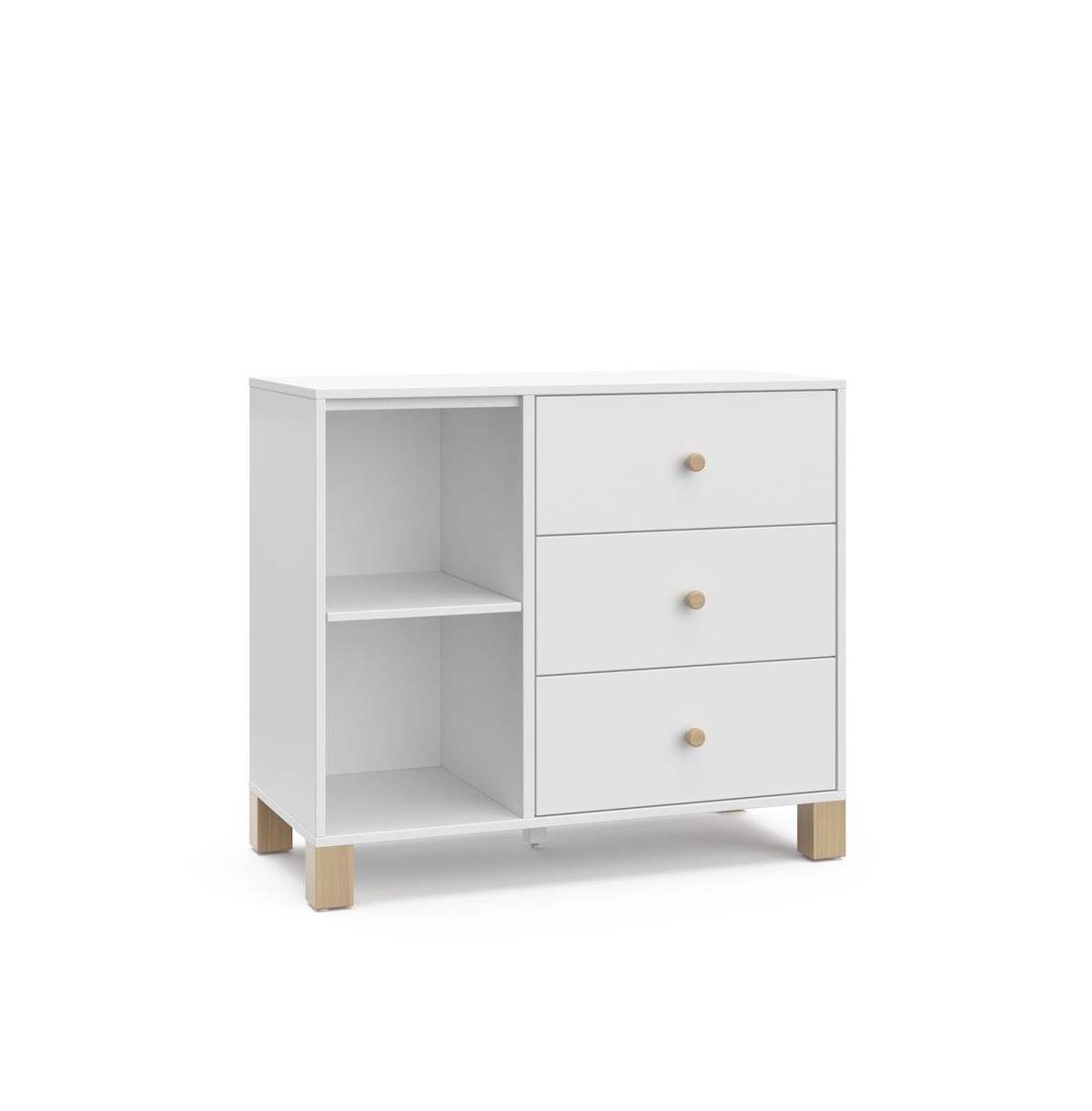 Click here for Storkcraft California 3 Drawer Combo Dresser prices