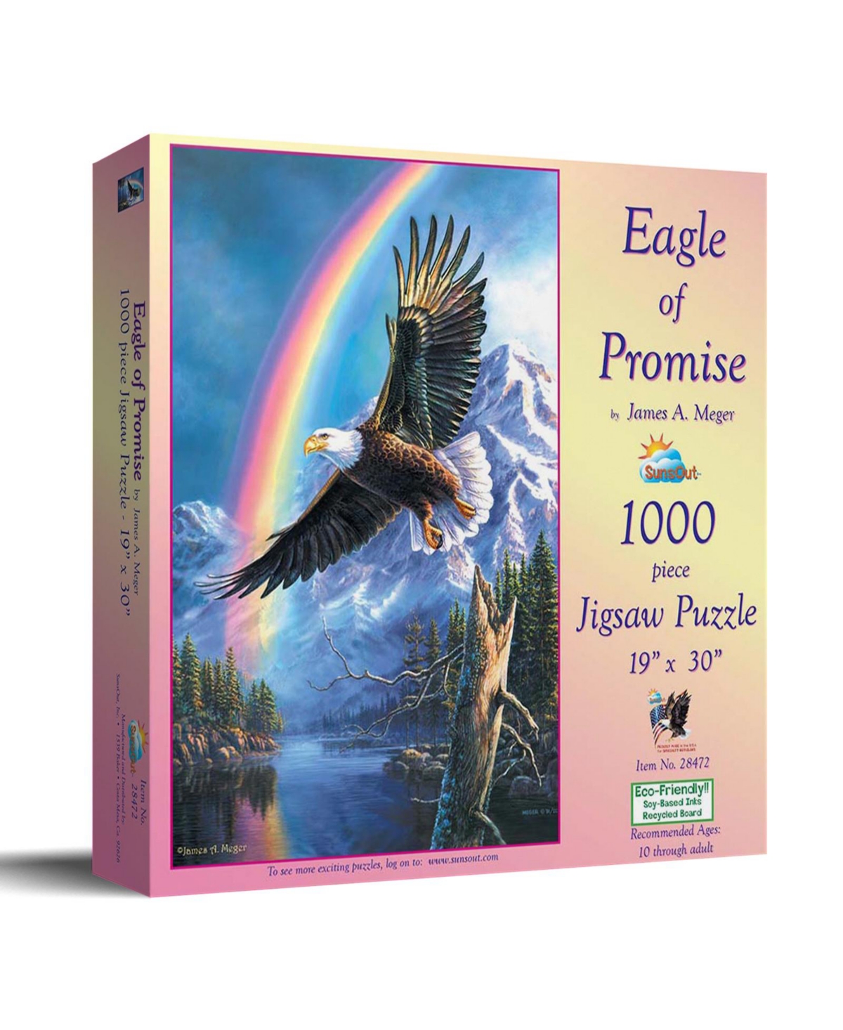 Click here for SunsOut Eagle of Promise 1000 piece Jigsaw Puzzle... prices