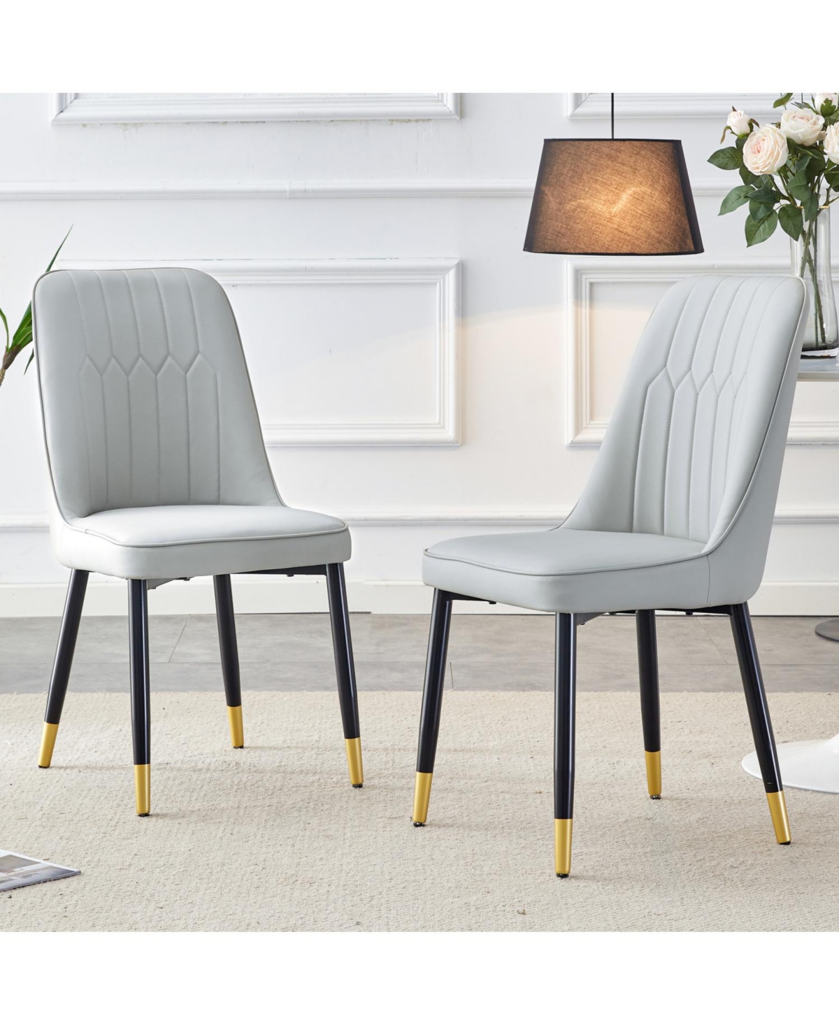 Click here for Streamdale Furniture Pu Dining/Living Room Chairs... prices