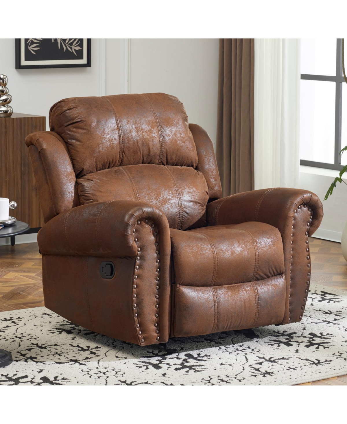 Click here for Streamdale Furniture 40.75" Wide Suede Manual... prices