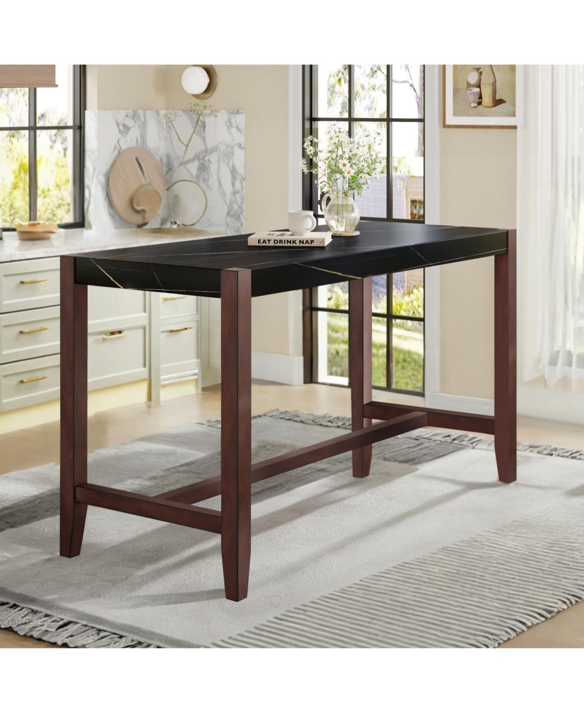 Click here for Streamdale Furniture Counter Height Dining Table -... prices