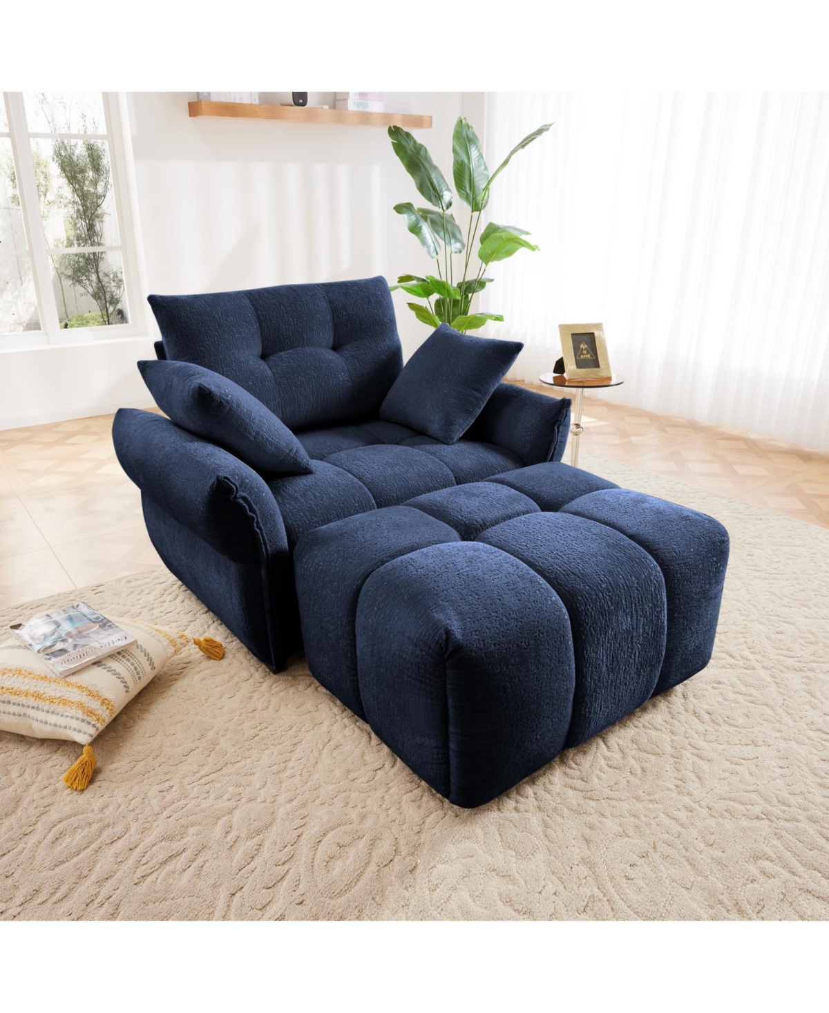 Click here for Streamdale Furniture Ergonomic Sofa & Ottoman Set... prices