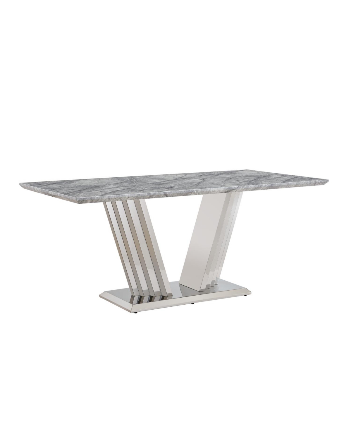 Click here for Streamdale Furniture 70 Faux Marble Dining Table... prices