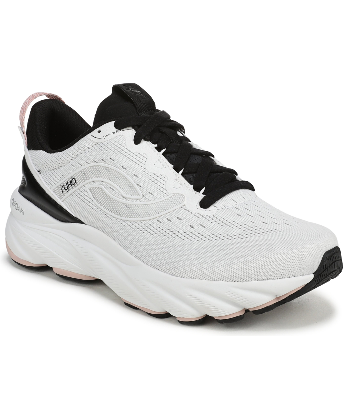 Click here for Ryka Womens Distance Round Toe Sneakers - Brillian... prices