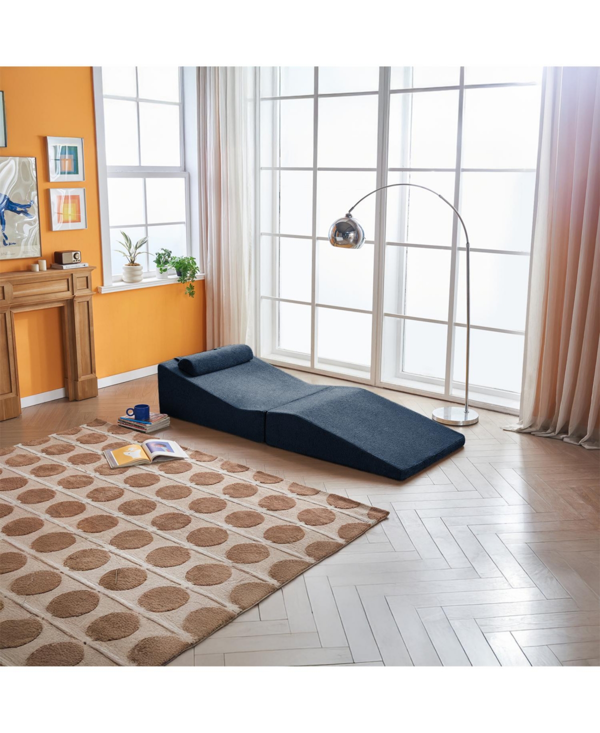 Click here for Streamdale Furniture Foldable Sponge Sofa Bed- Por... prices