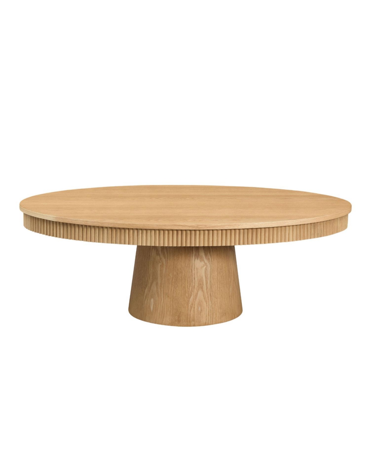 Click here for Streamdale Furniture Modern Oval Drum Coffee Table... prices