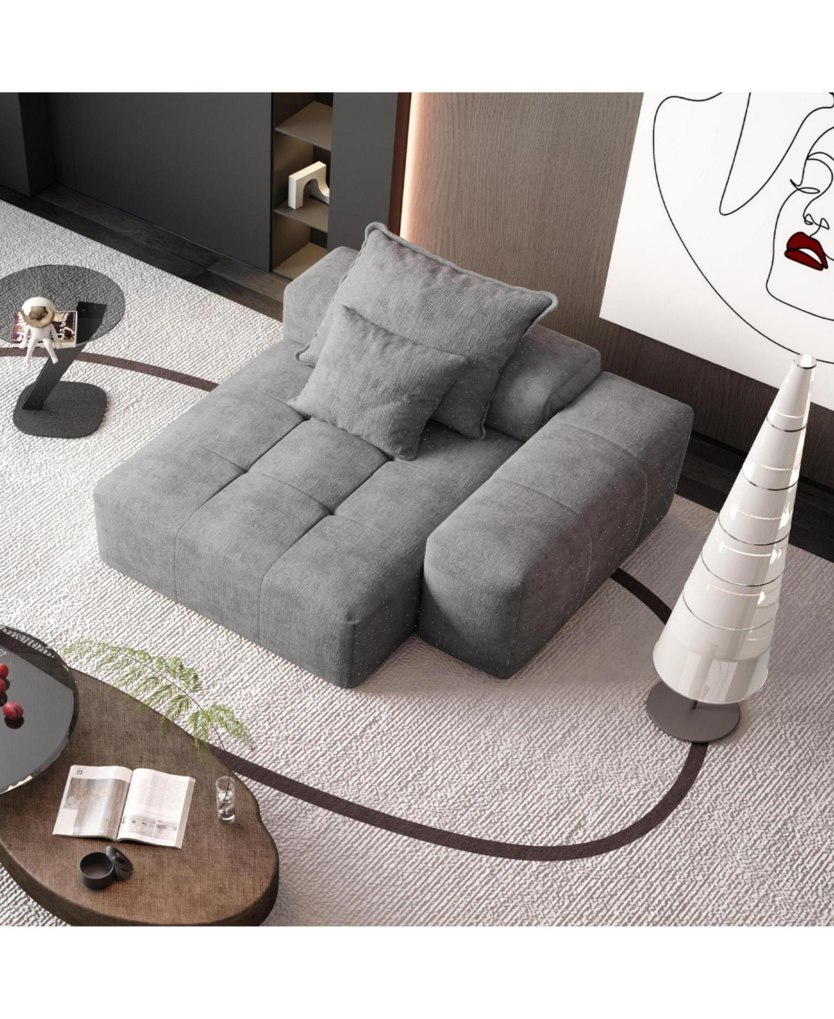 Click here for Streamdale Furniture Modern Chenille Modular Secti... prices