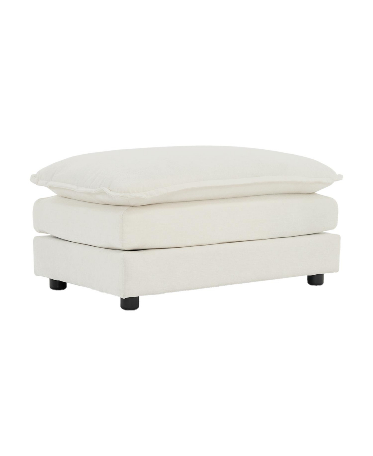 Click here for Streamdale Furniture Chenille Ottoman/Footrest - W... prices