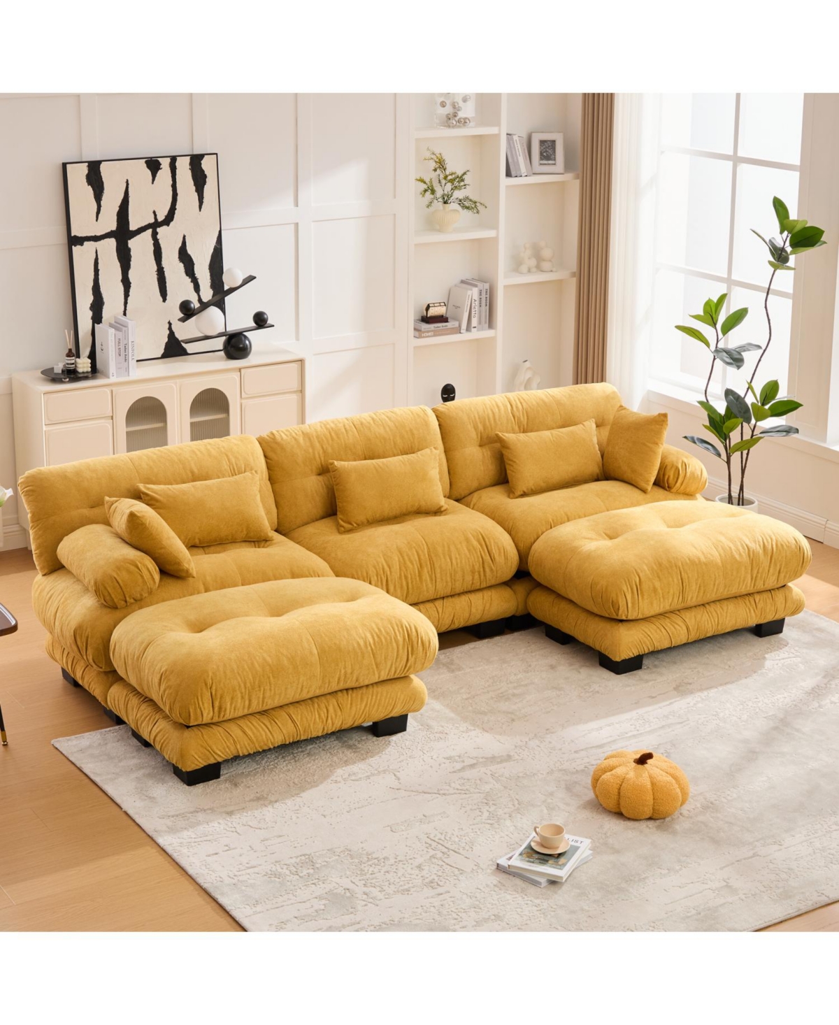 Click here for Streamdale Furniture Pelletized Velvet Cloud Couch... prices