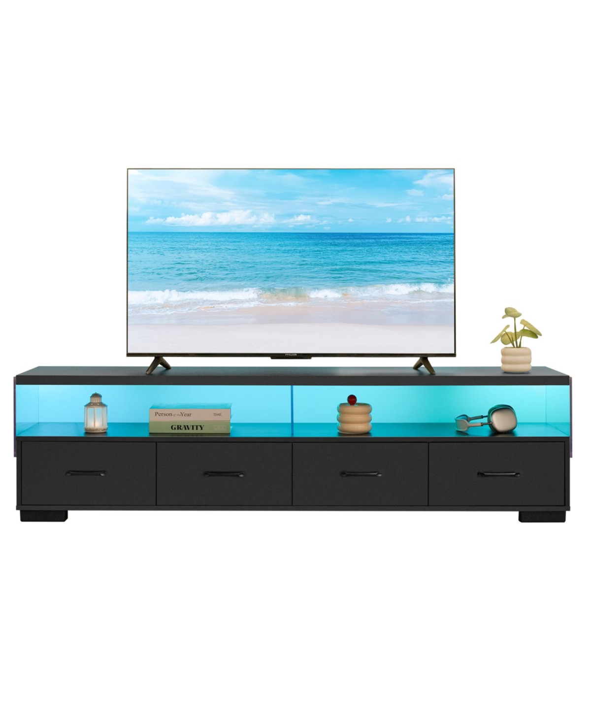 Click here for Streamdale Furniture 4-Drawer Tv Stand for TVs up... prices