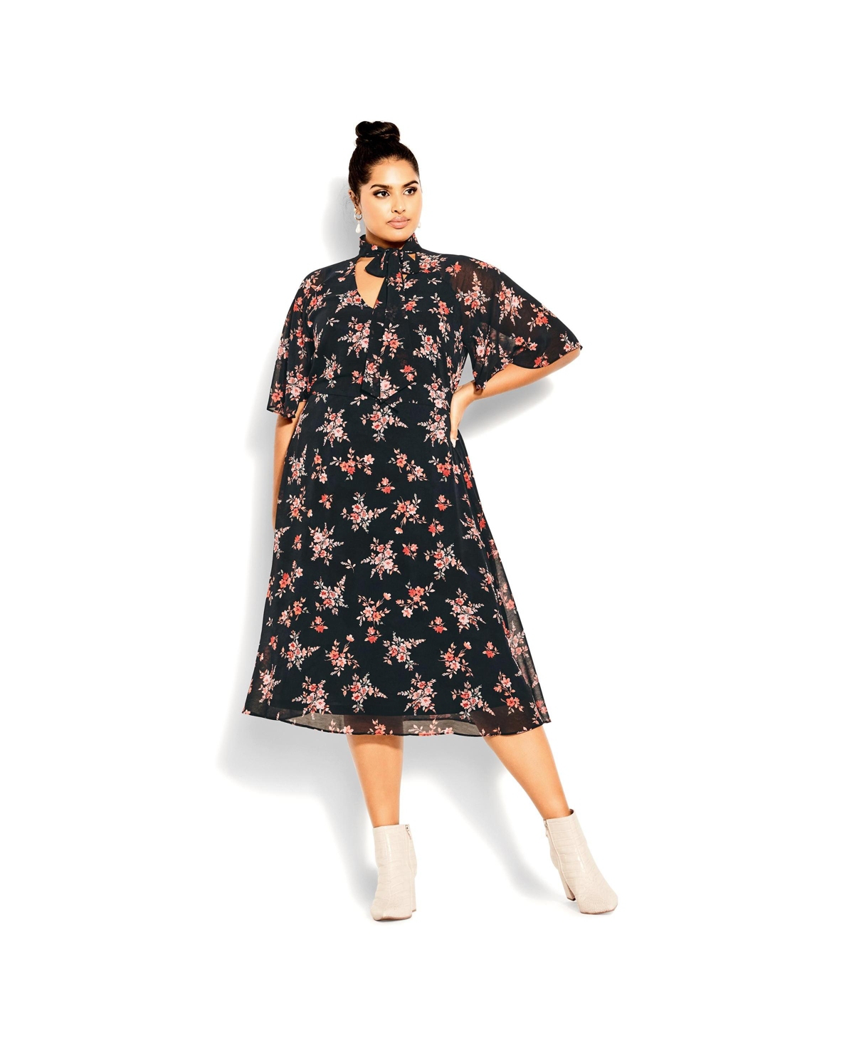 Click here for City Chic Womens Plus Size Alexandra Dress - Black... prices