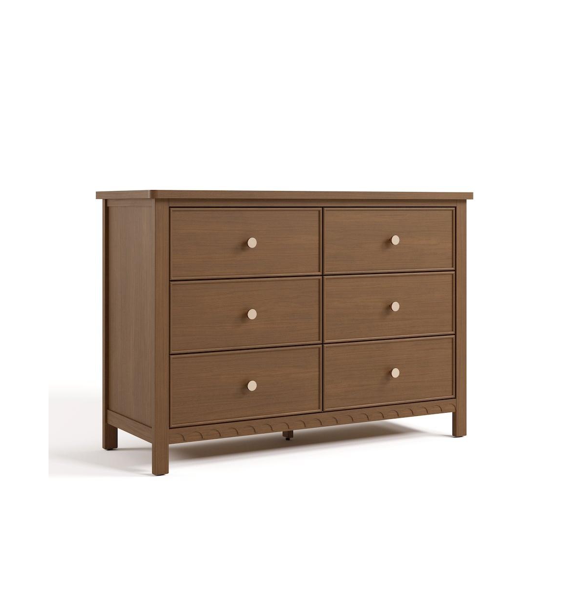 Click here for Graco Sasha 6 Drawer Dresser - Hazelnut prices