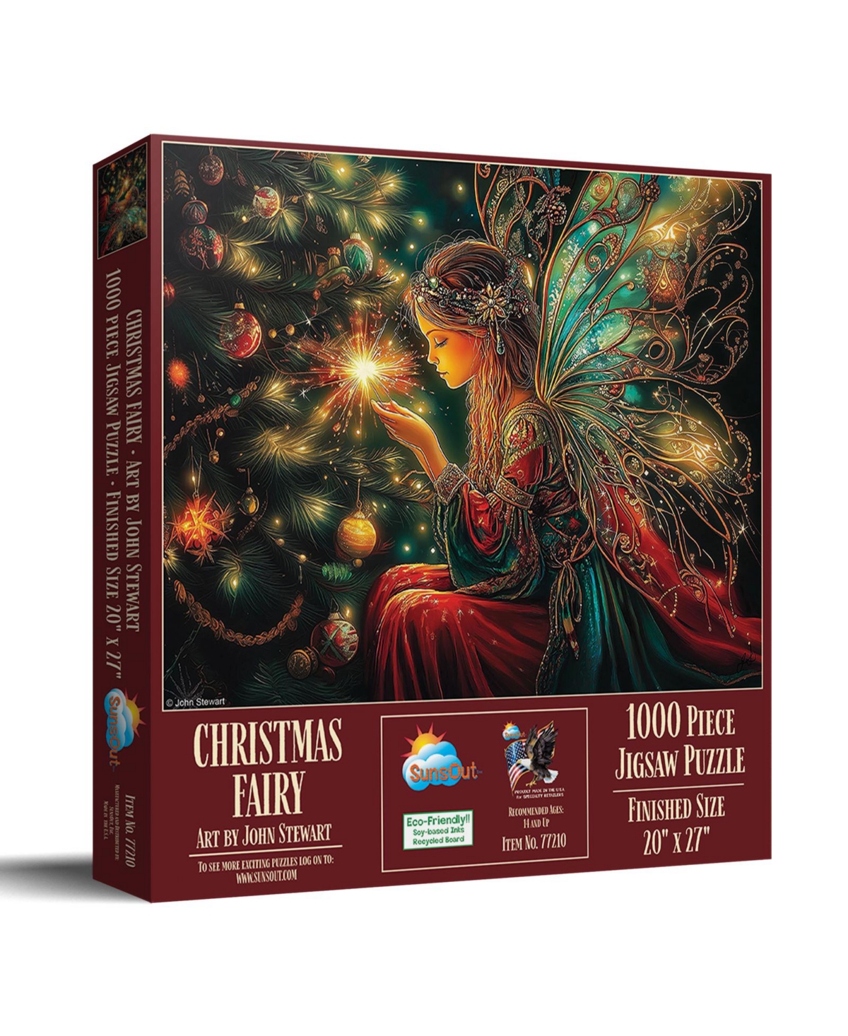 Click here for SunsOut Christmas Fairy 1000-piece Jigsaw Puzzle prices