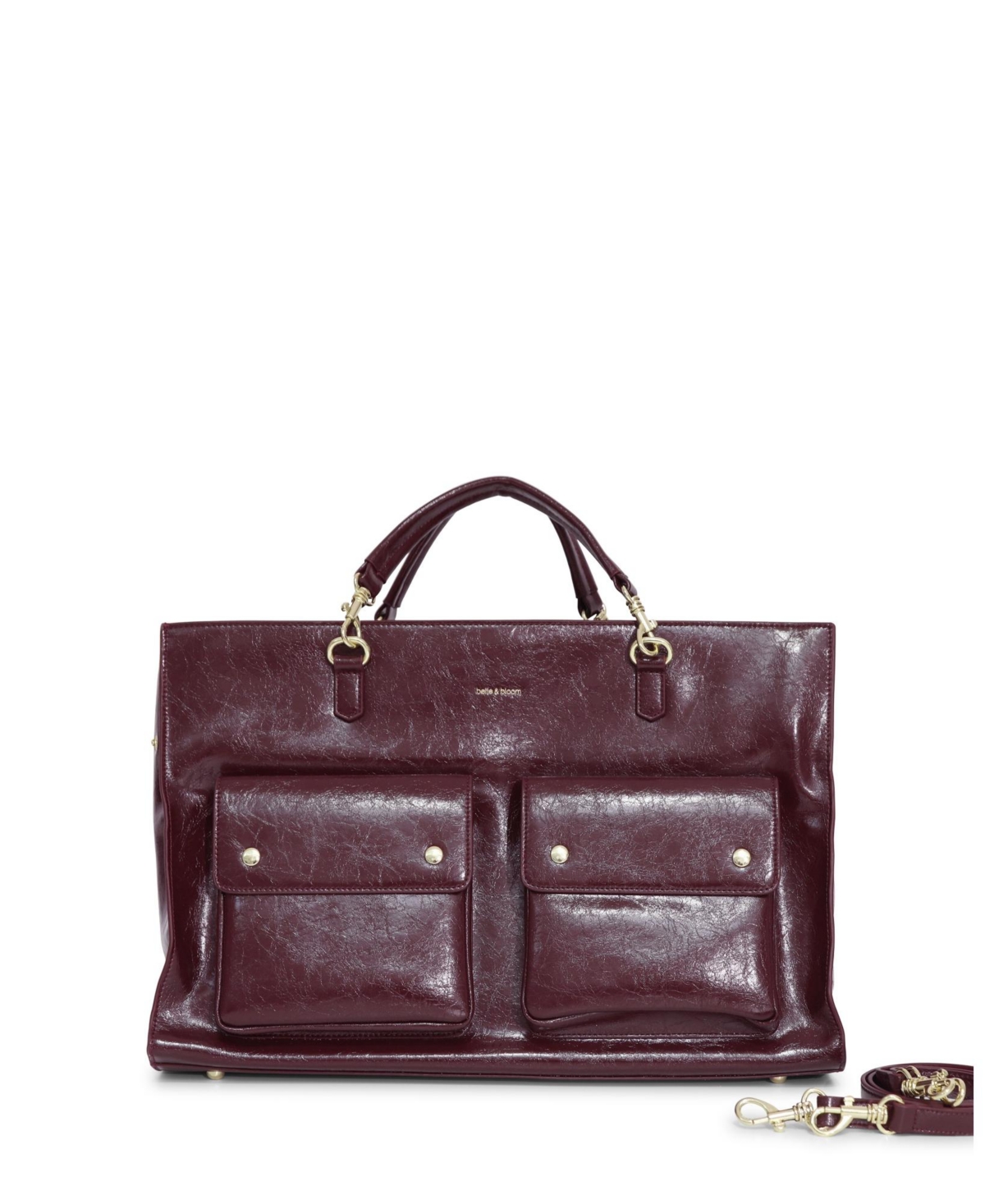 Click here for Belle & Bloom Reflections Shoulder Bag - Burgundy prices