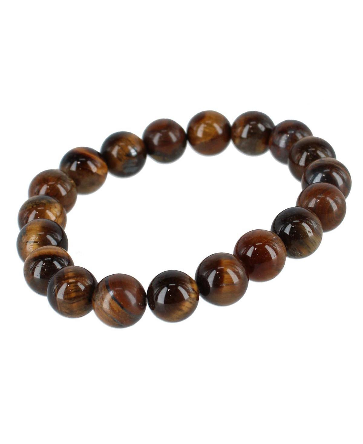 Click here for Trafalgar Raja Tiger Eye Stretch Beaded Bracelet -... prices