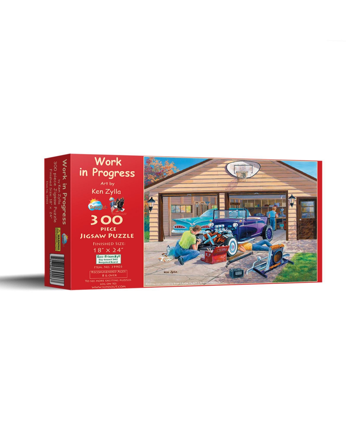 Click here for SunsOut Work in Progress 300 piece Jigsaw Puzzle f... prices