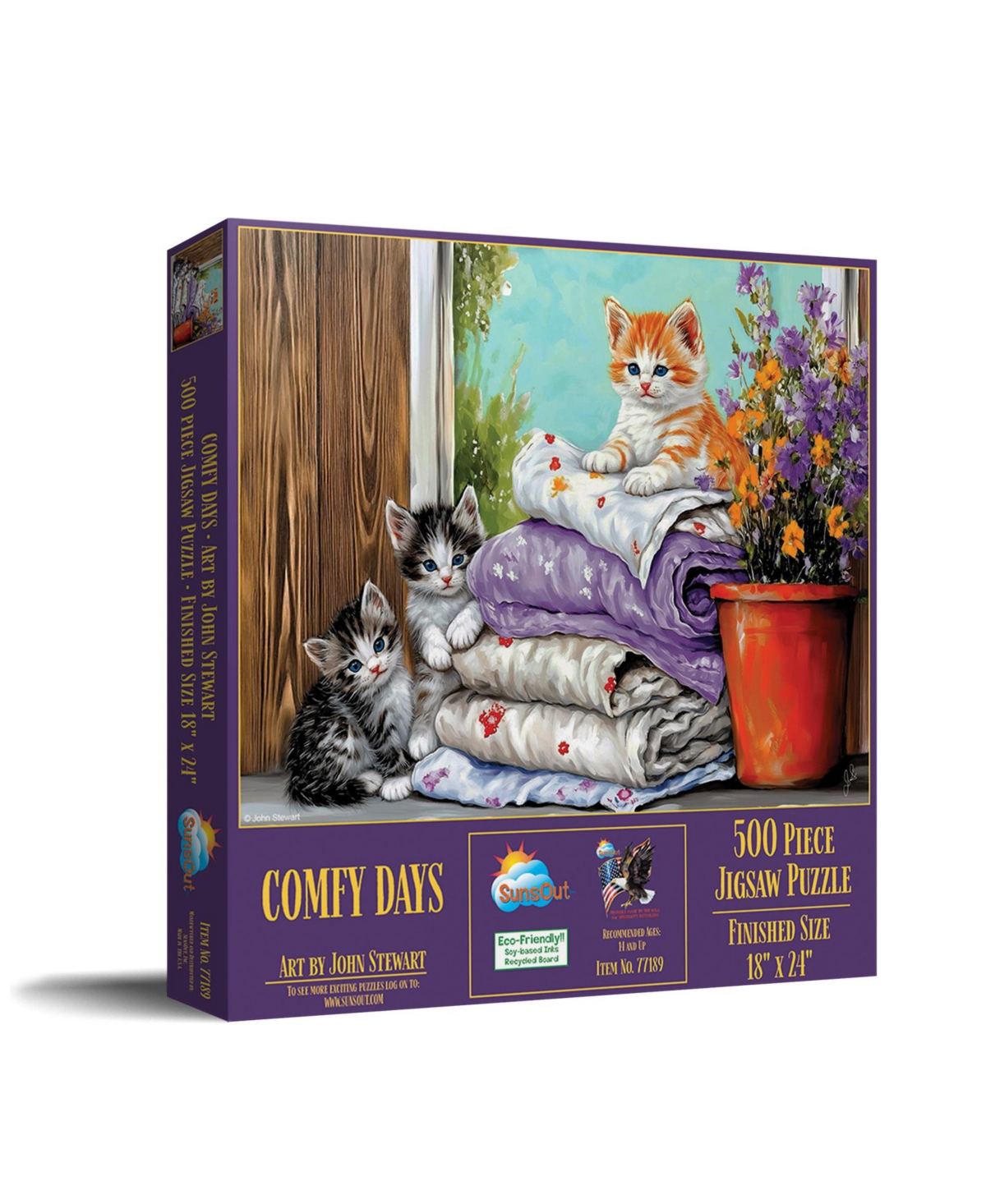 Click here for SunsOut Comfy Days 500 piece Jigsaw Puzzle for Adu... prices