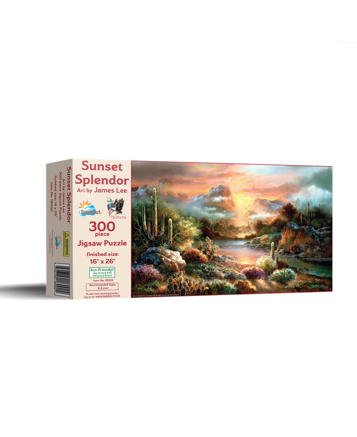 Click here for SunsOut Sunset Splendor 300 piece Jigsaw Puzzle fo... prices