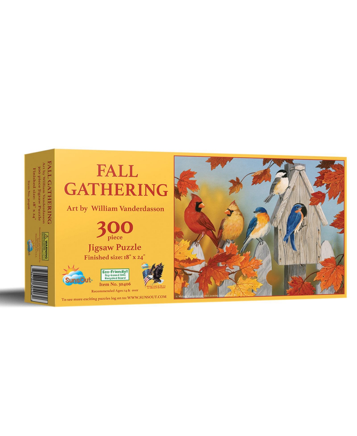 Click here for SunsOut Fall Gathering 300 piece Jigsaw Puzzle for... prices