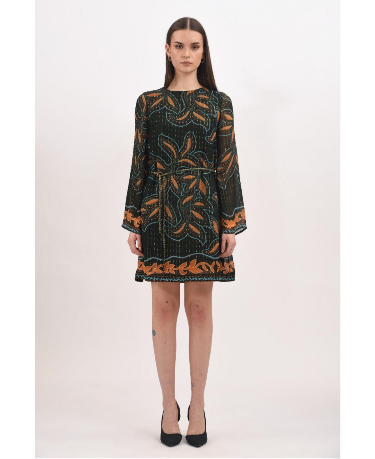 Click here for Celina Moon Womens Sia Mini Dress - Ghingham black... prices