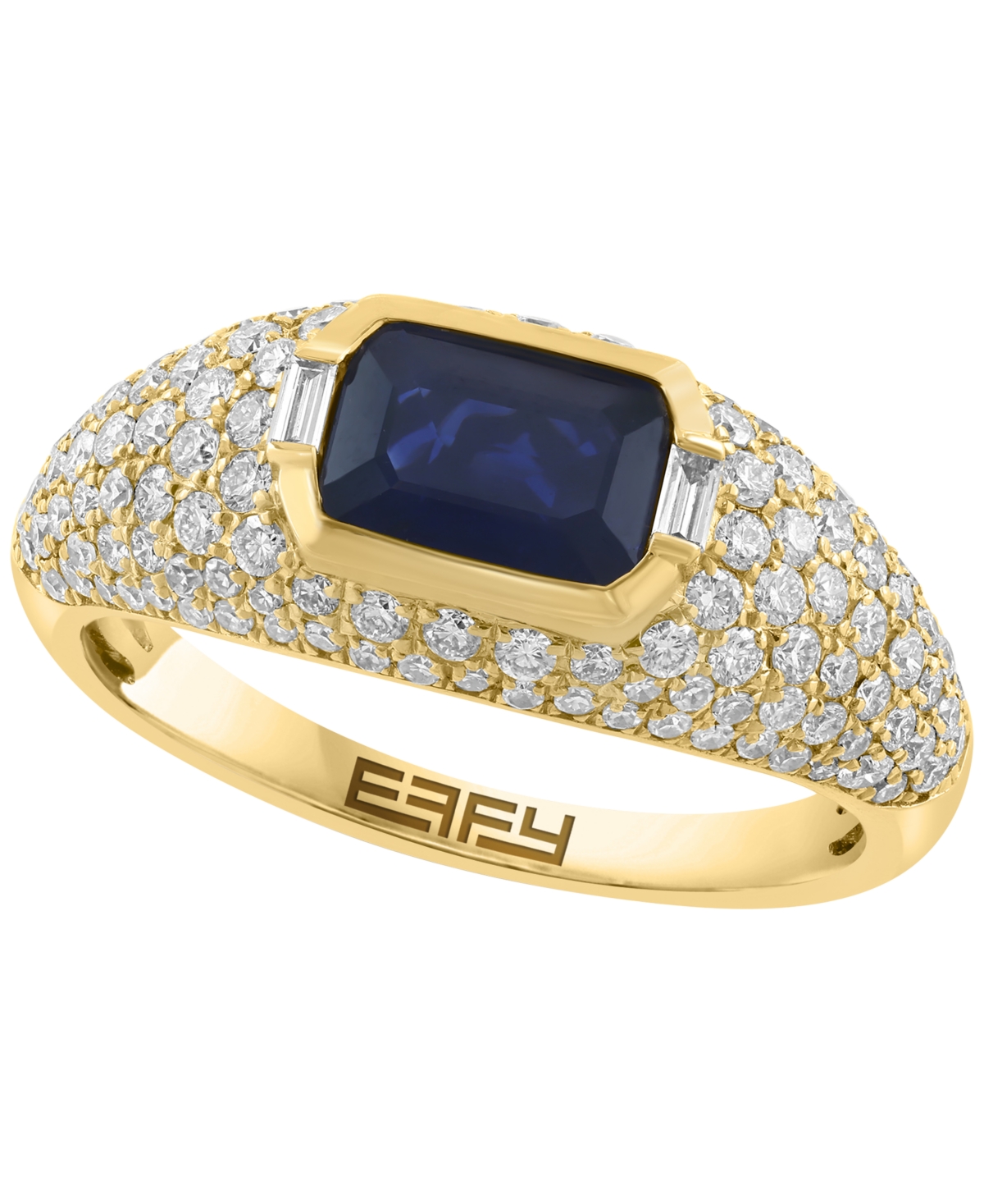 Click here for Effy Collection Sapphire (1-1/20 ct. t.w.) And Dia... prices