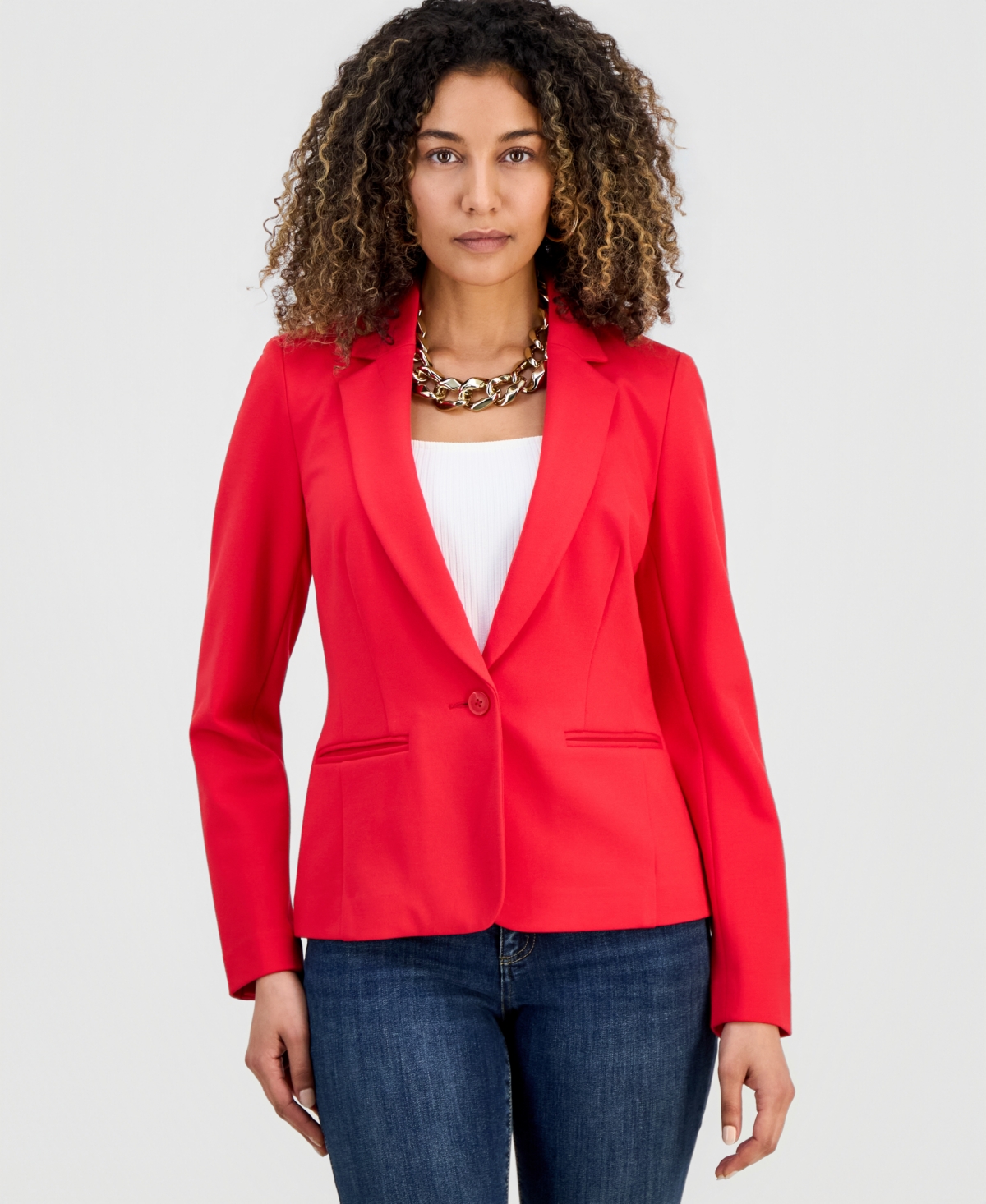 Click here for I.n.c. International Concepts Petite Ponte Blazer... prices