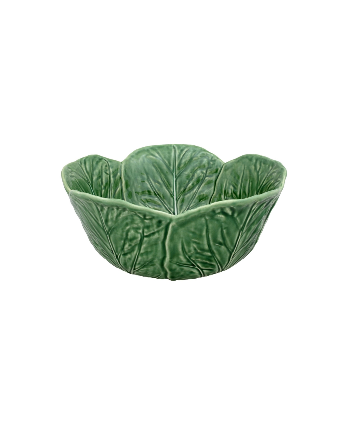 Click here for Bordallo Pinheiro Cabbage Salad bowl - Green prices