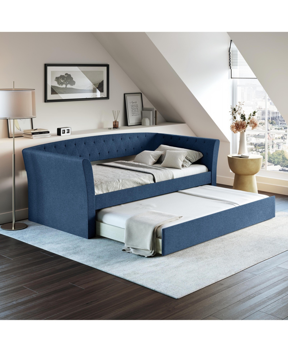 Click here for Boyd Sleep New Castle Daybed  Linen Upholstered  T... prices