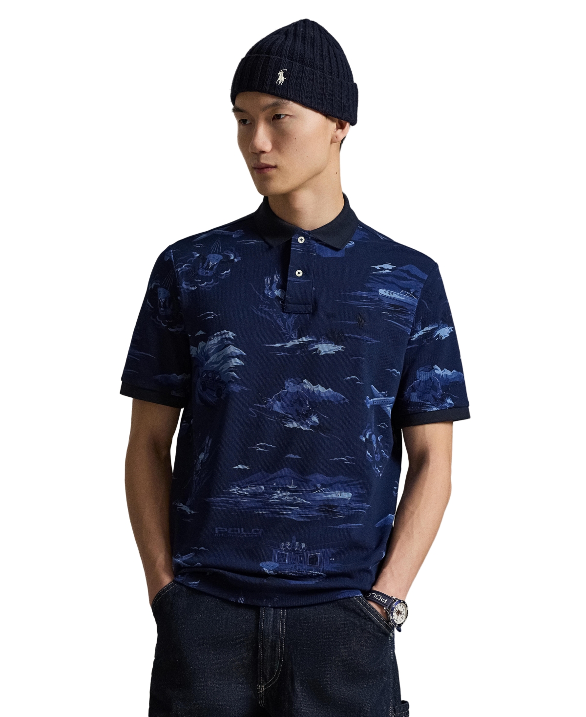 Click here for Polo Ralph Lauren Mens Short-Sleeve Animated Mesh... prices