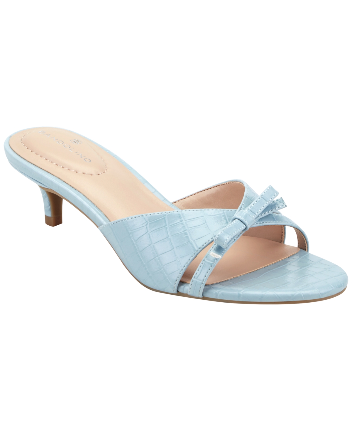 Click here for Bandolino Womens Rissie Bow Slip-On Dress Sandals... prices