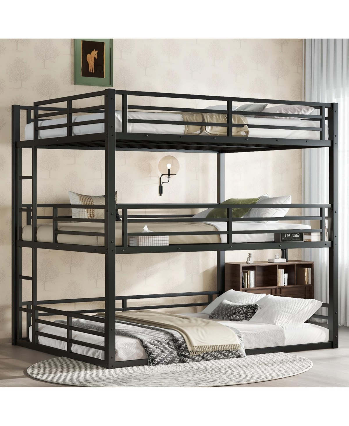 Click here for Streamdale Furniture Triple Bunk Bed  Queen/Full X... prices