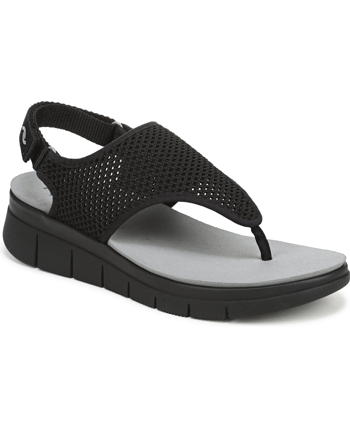 Click here for Ryka Womens Epic Round Toe Thong Sandals - Black M... prices