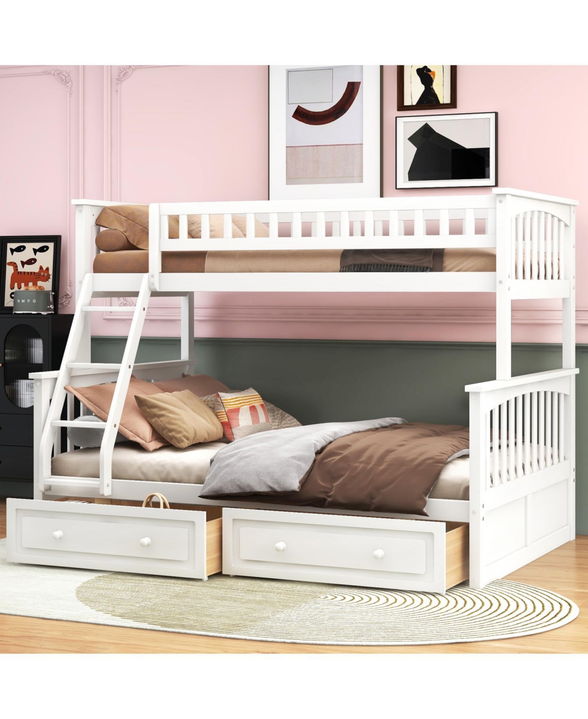 Click here for Streamdale Furniture Twin over Full Bunk Bed with... prices