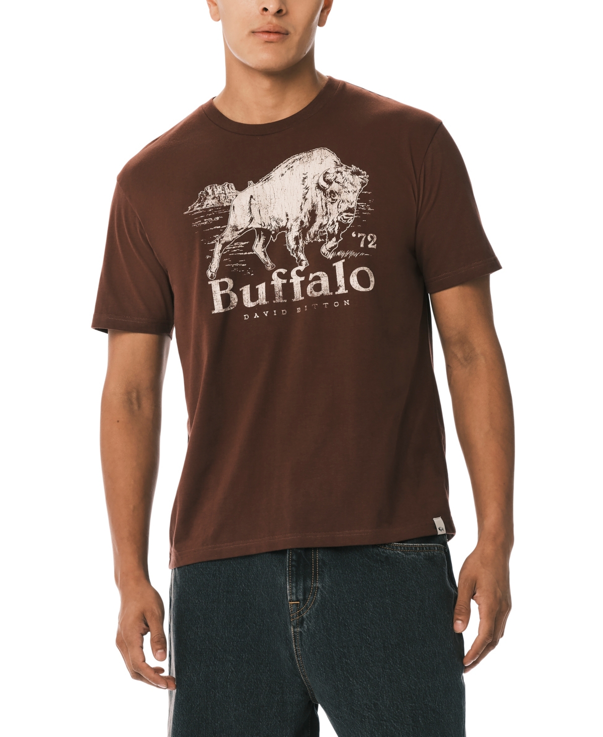 Click here for Buffalo David Bitton Mens Turbaco Buffalo Print Gr... prices