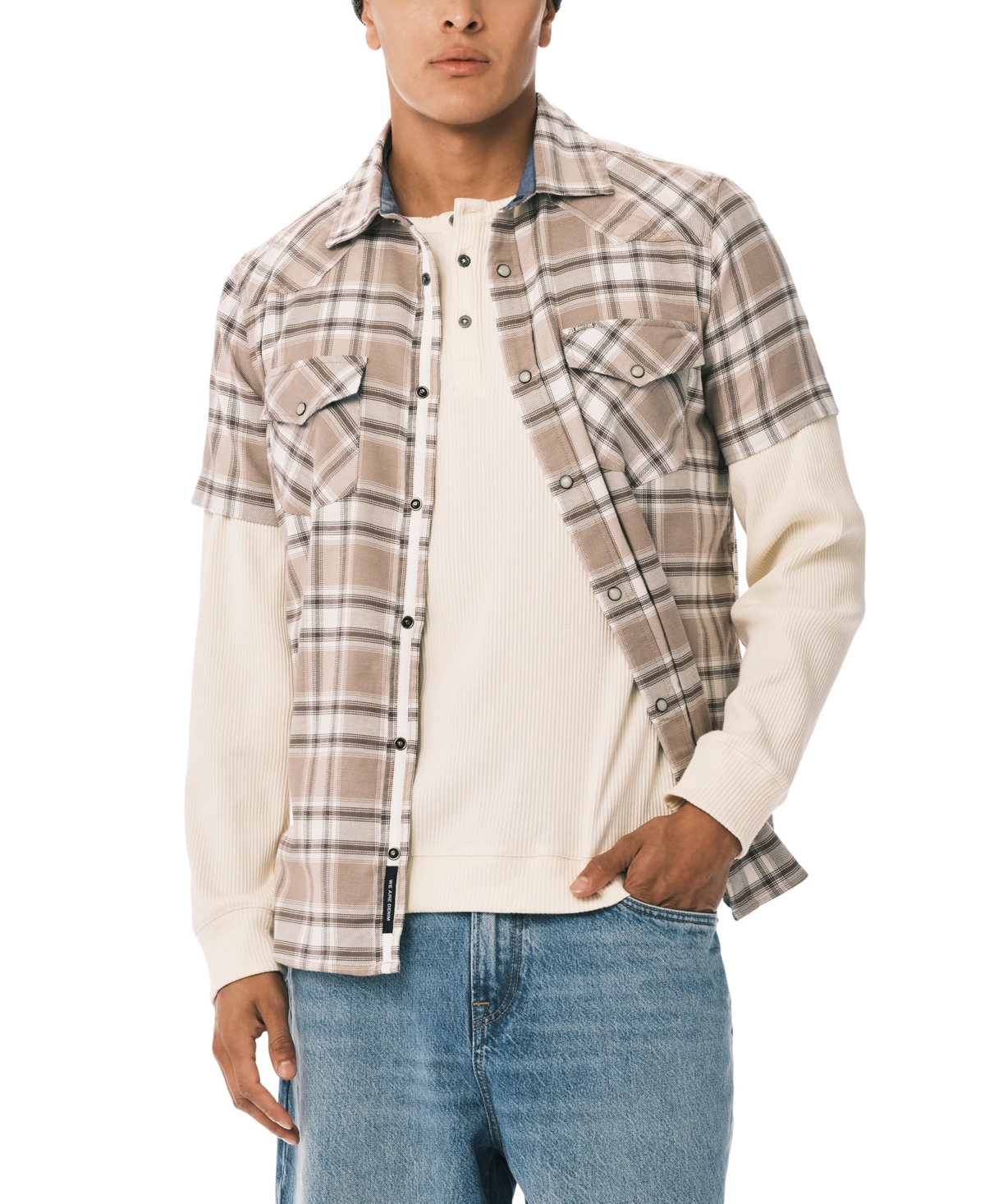 Click here for Buffalo David Bitton Mens Stanley Plaid Shirt - Ar... prices