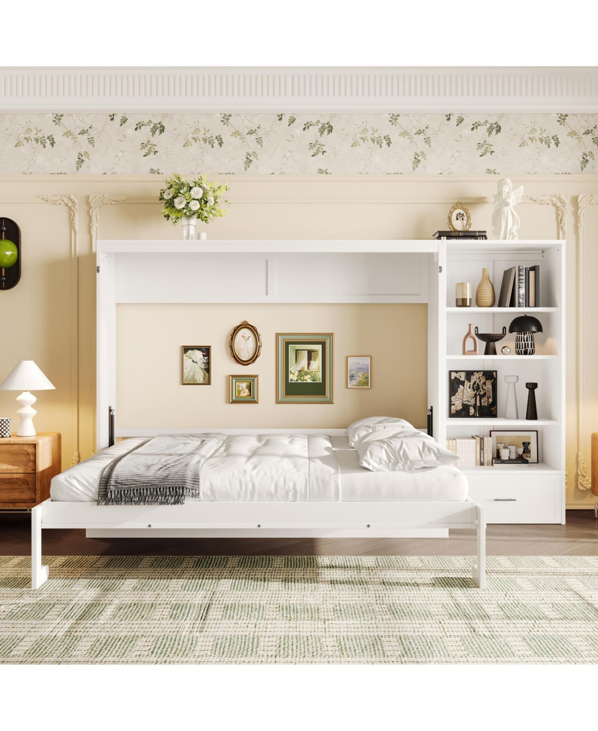 Click here for Streamdale Furniture Queen Murphy Bed with Storage... prices