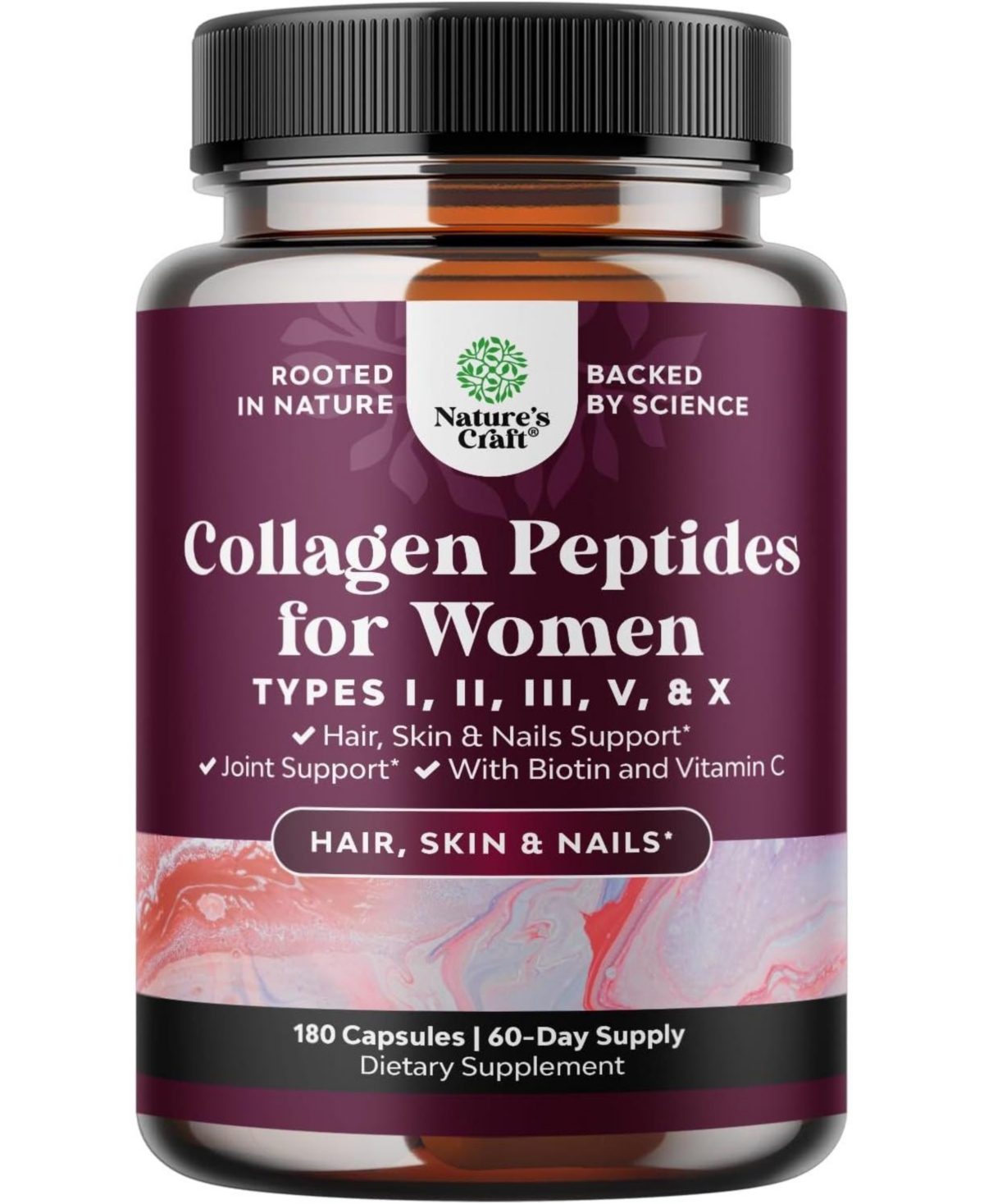 Click here for Natures Craft Multi Collagen Complex Capsules  180... prices