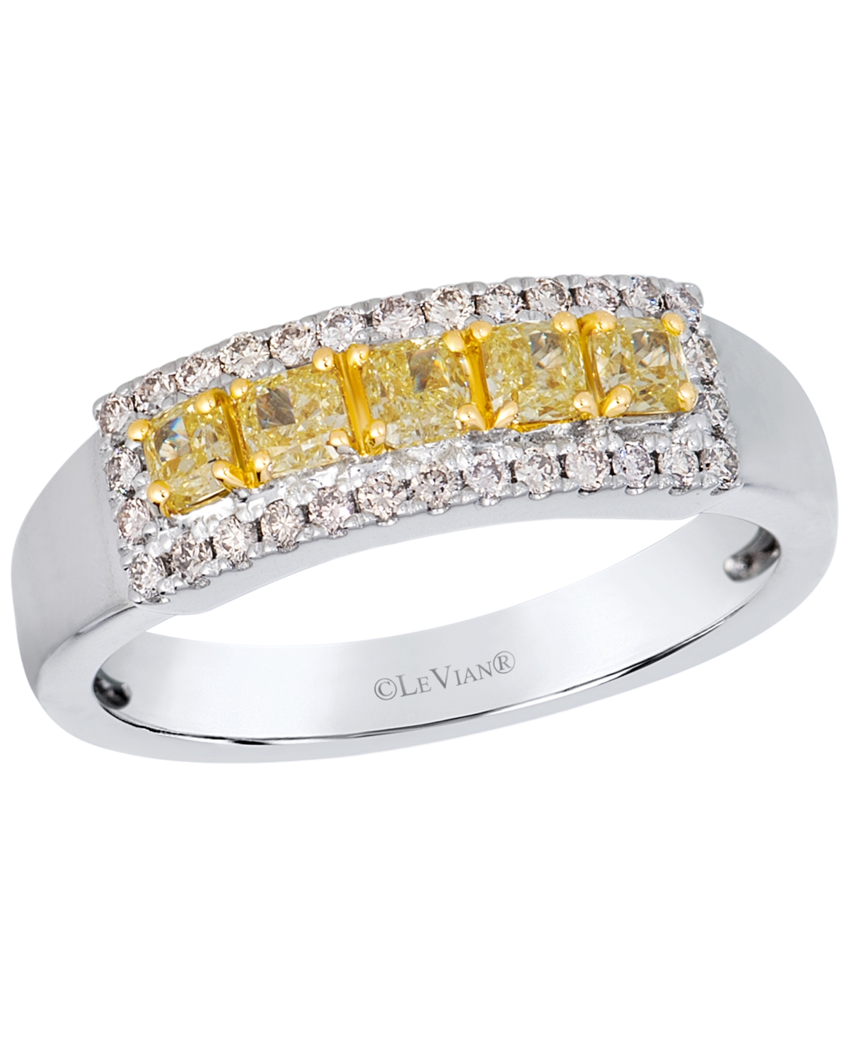 Click here for Le Vian Fancy Yellow Diamond (0.50 ct. t.w.) & Nud... prices