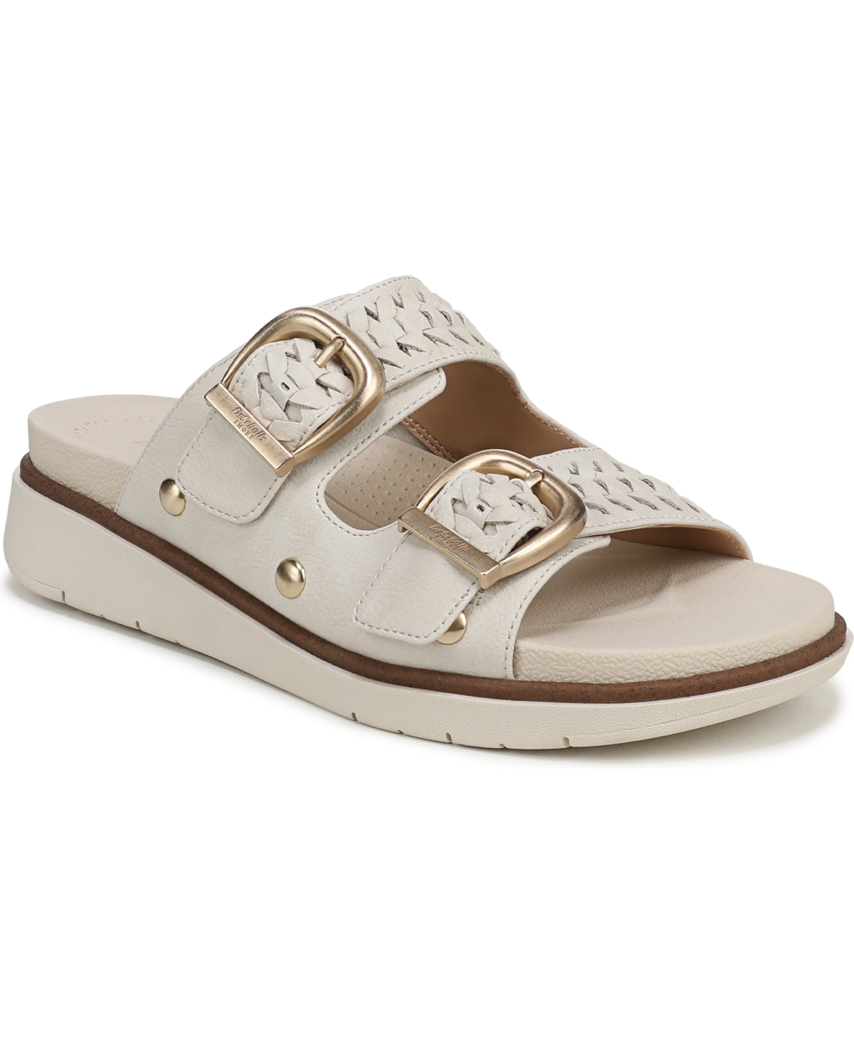 Click here for Dr. Scholls Womens Palmdale Slide Sandals - Off Wh... prices