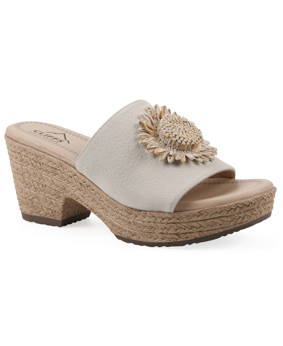 Click here for Cliffs by White Mountain Womens Brikley Wedge Sand... prices