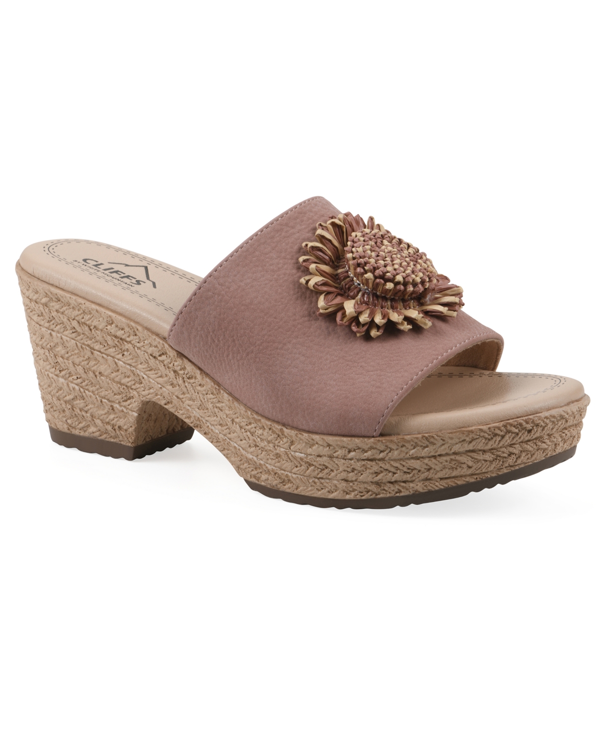Click here for Cliffs by White Mountain Womens Brikley Wedge Sand... prices