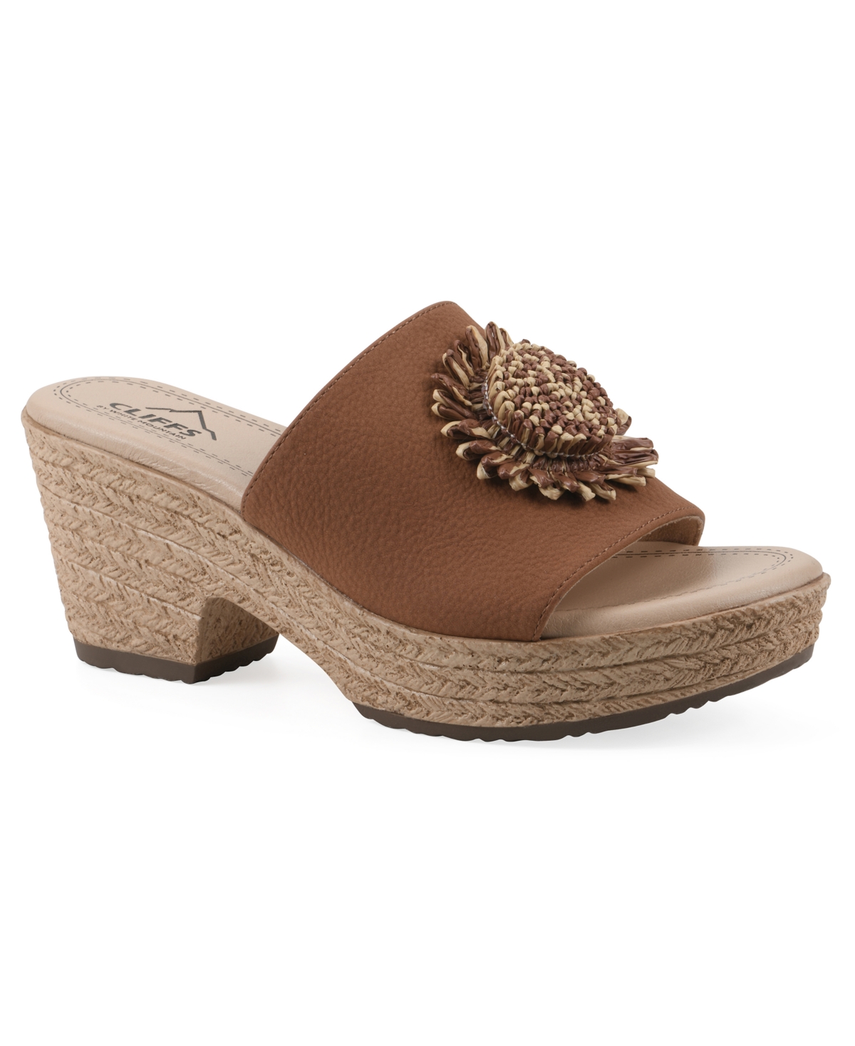 Click here for Cliffs by White Mountain Womens Brikley Wedge Sand... prices